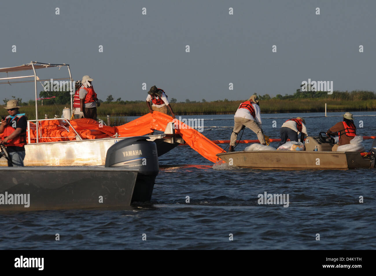 The U.S. Coast Guard responded to a wellhead allision in Barataria Bay ...
