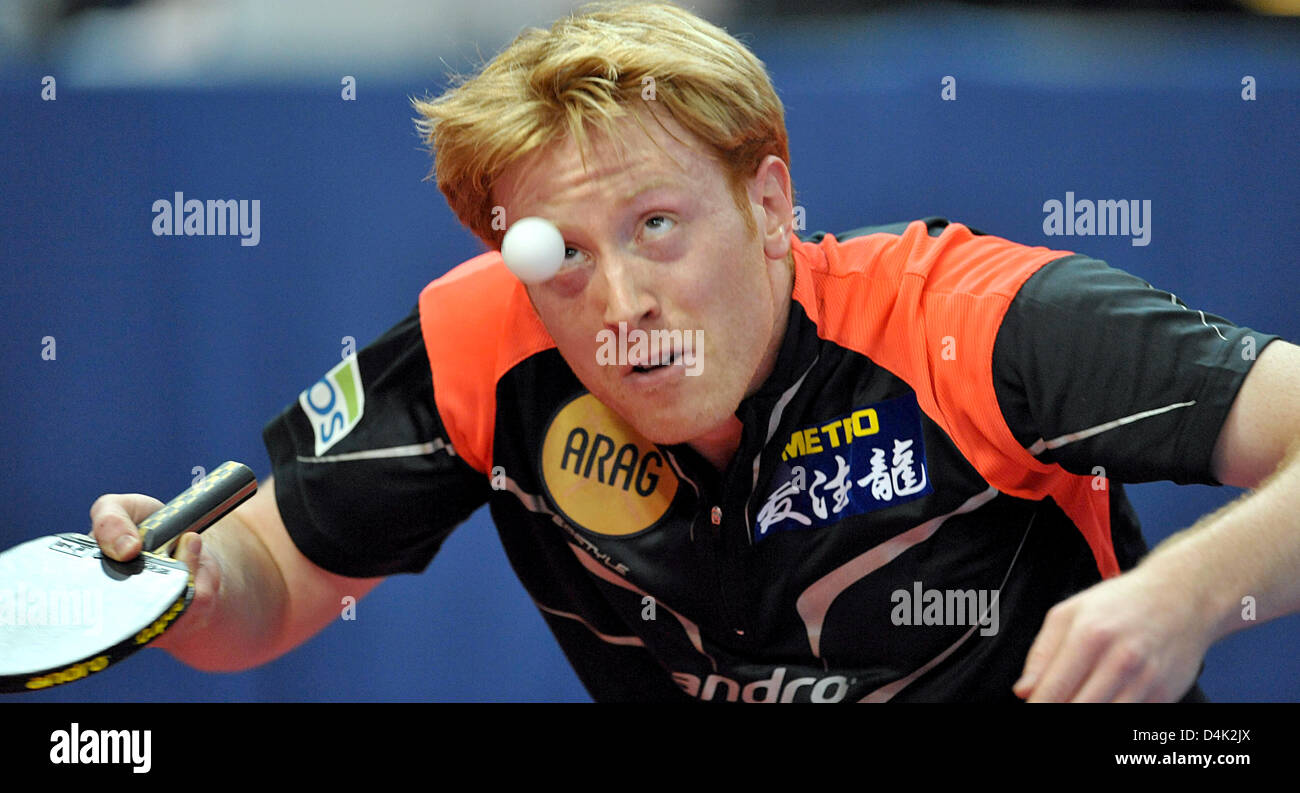 Germany?s Christian Suess plays the ball against Croatia?s Primorac ...