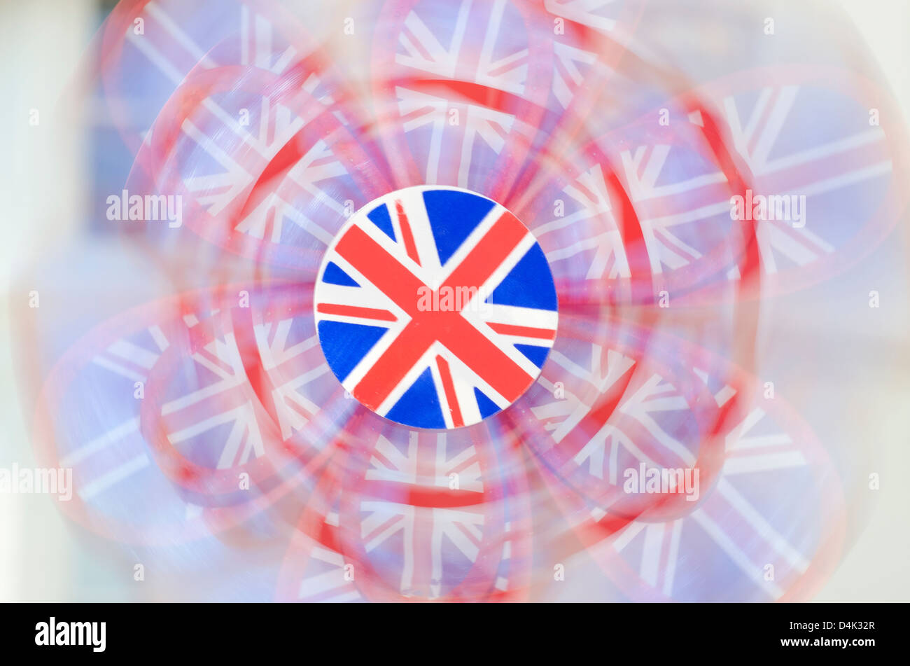 Blurred union jack flag hi-res stock photography and images - Alamy