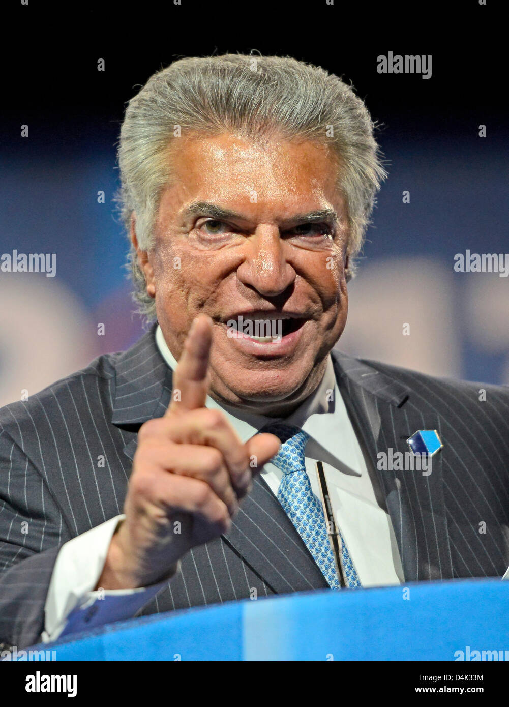 National Harbour, Maryland, USA. 14th March 2013. Al Cardenas, Chairman ...