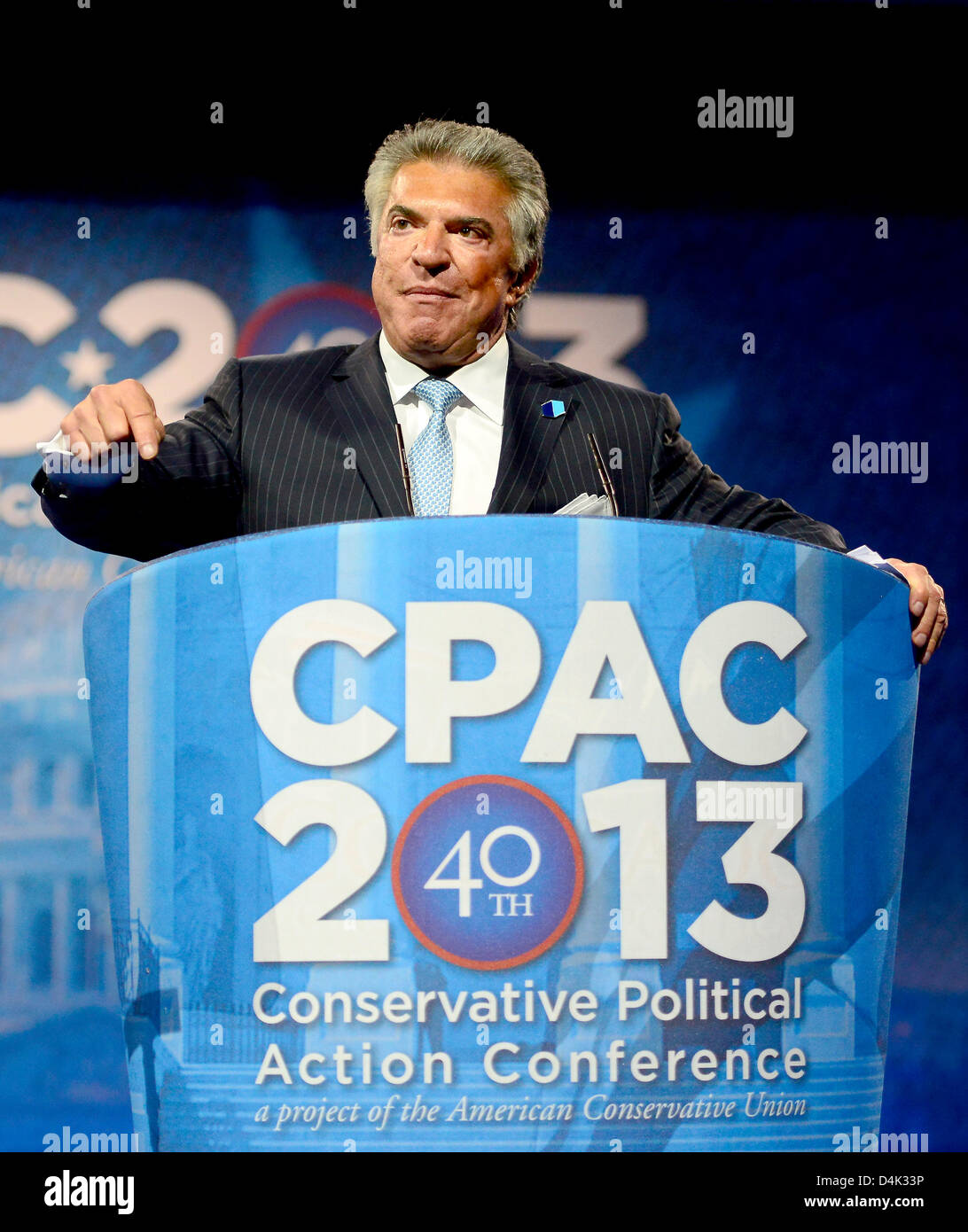 National Harbour, Maryland, USA. 14th March 2013. Al Cardenas, Chairman ...