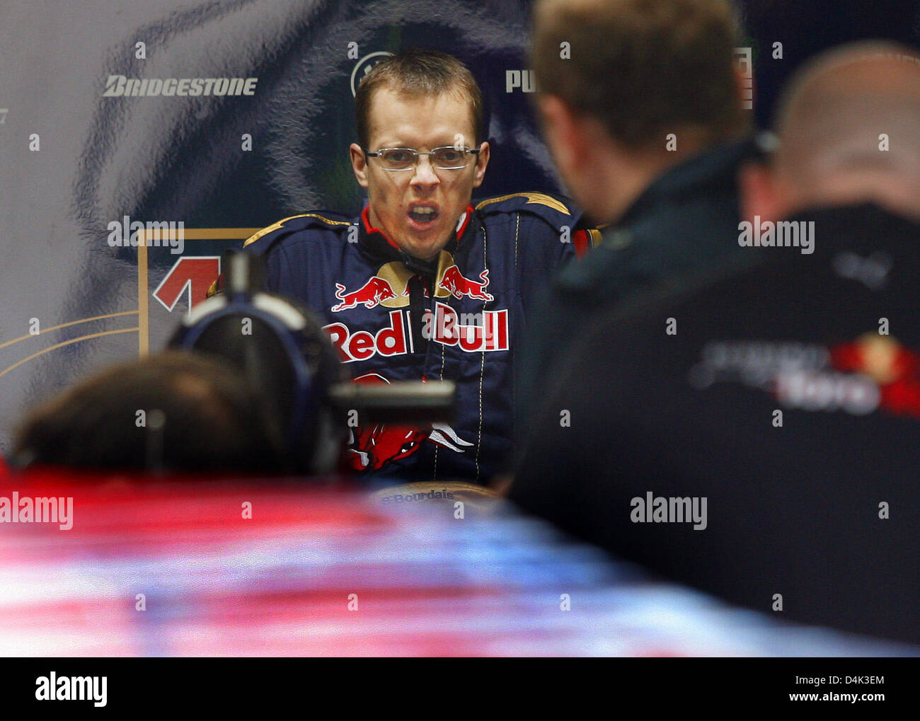 Sebastien bourdais in toro rosso hi-res stock photography and images ...