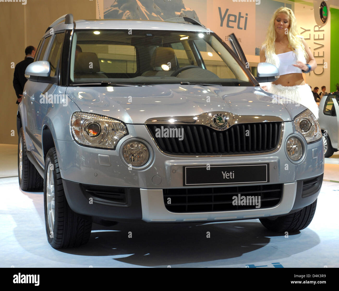 Skoda?s new Yeti is presented at the AMI motor show in Leipzig, Germany ...