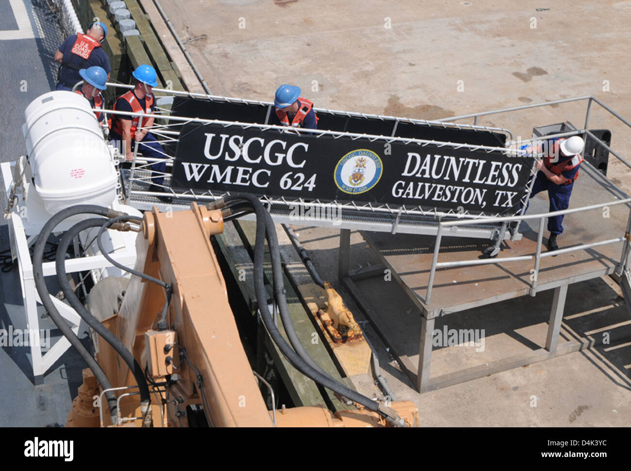 The Coast Guard Cutter Dauntless (WHEC-624) is a high-endurance cutter ...