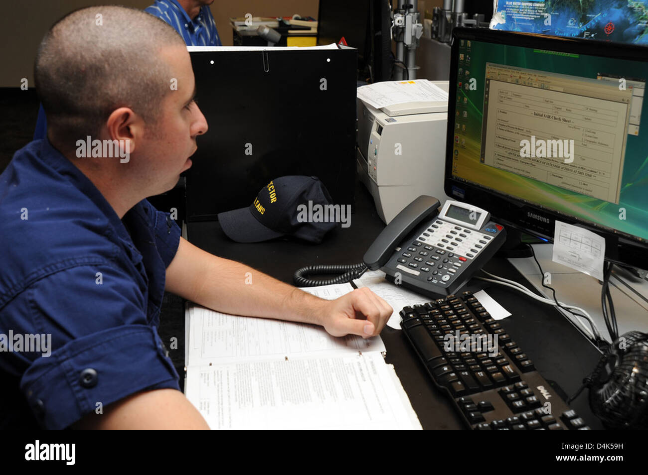 An image showing the Sector New Orleans Command Center, part of the U.S ...