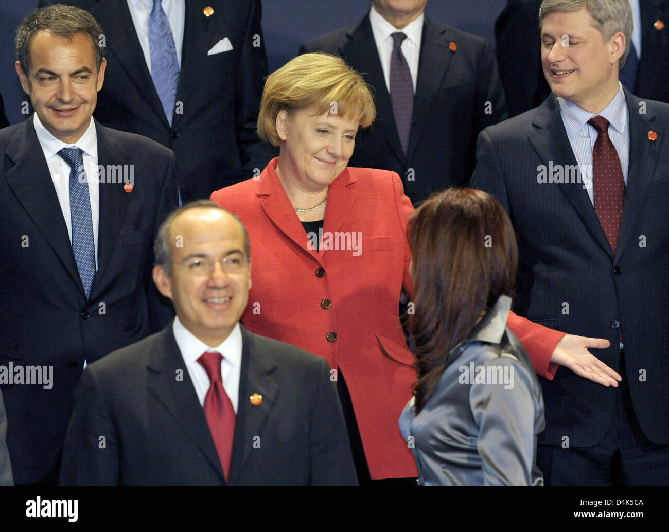 Spanish prime minister and felipe calderon hi-res stock photography and ...