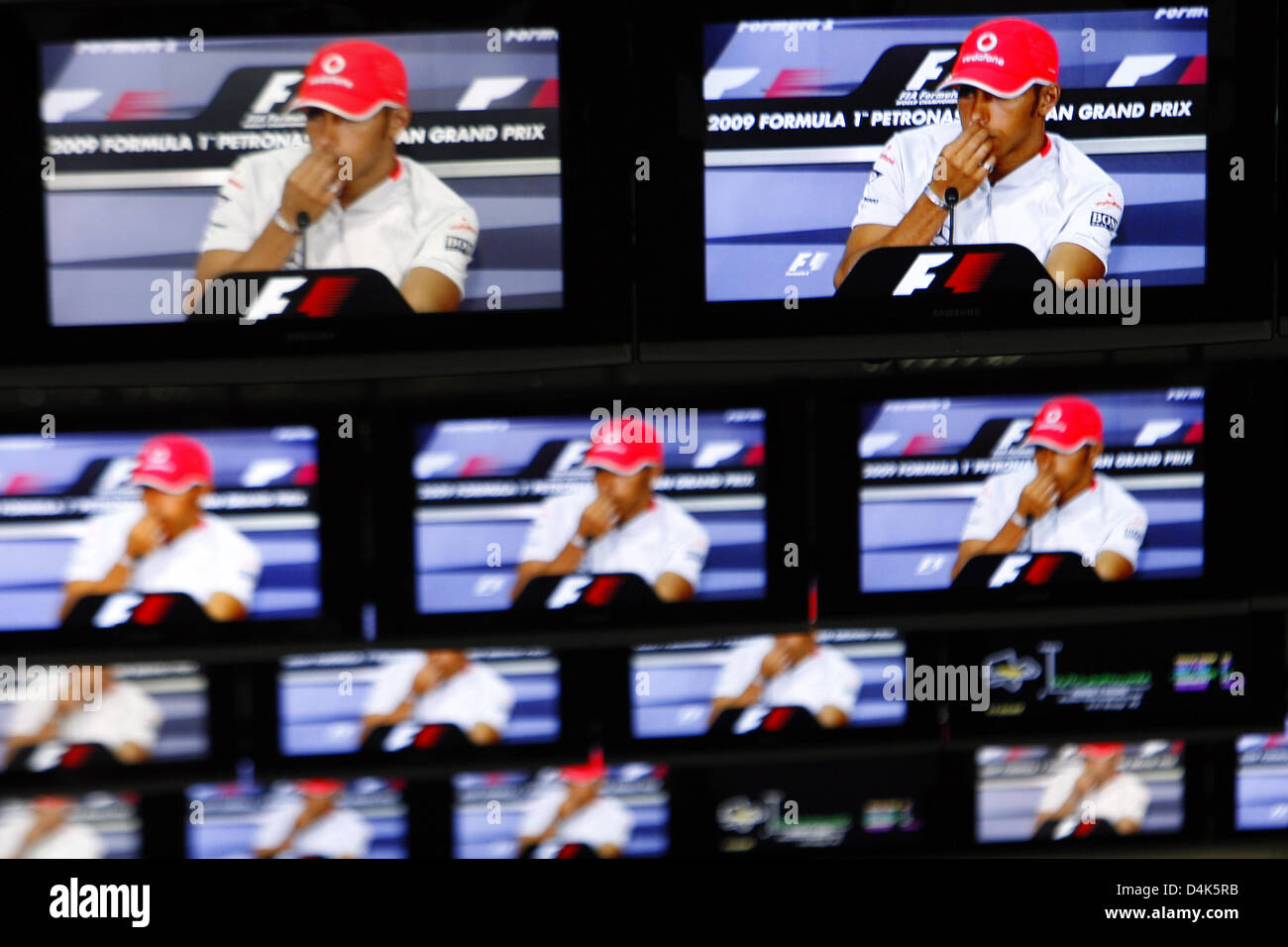 Mercedes formula 1 screens hi-res stock photography and images - Alamy