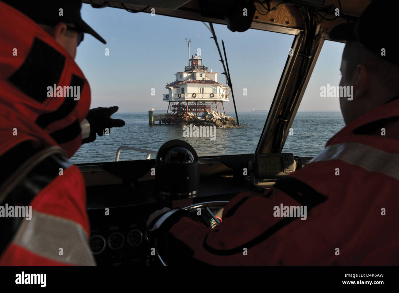 Thomas point shoal light hi-res stock photography and images - Alamy