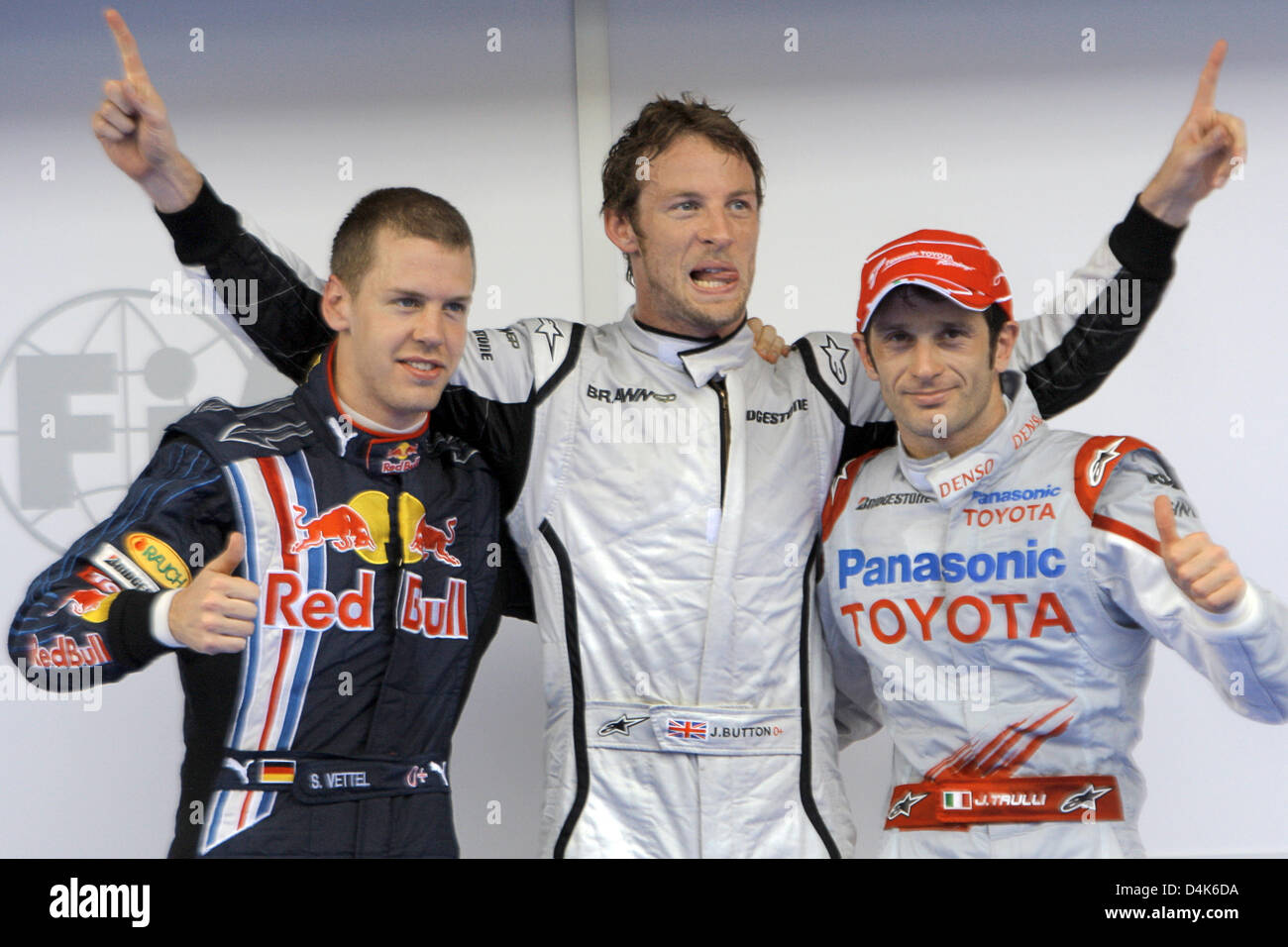Sebastian vettel jenson button hi-res stock photography and images - Alamy