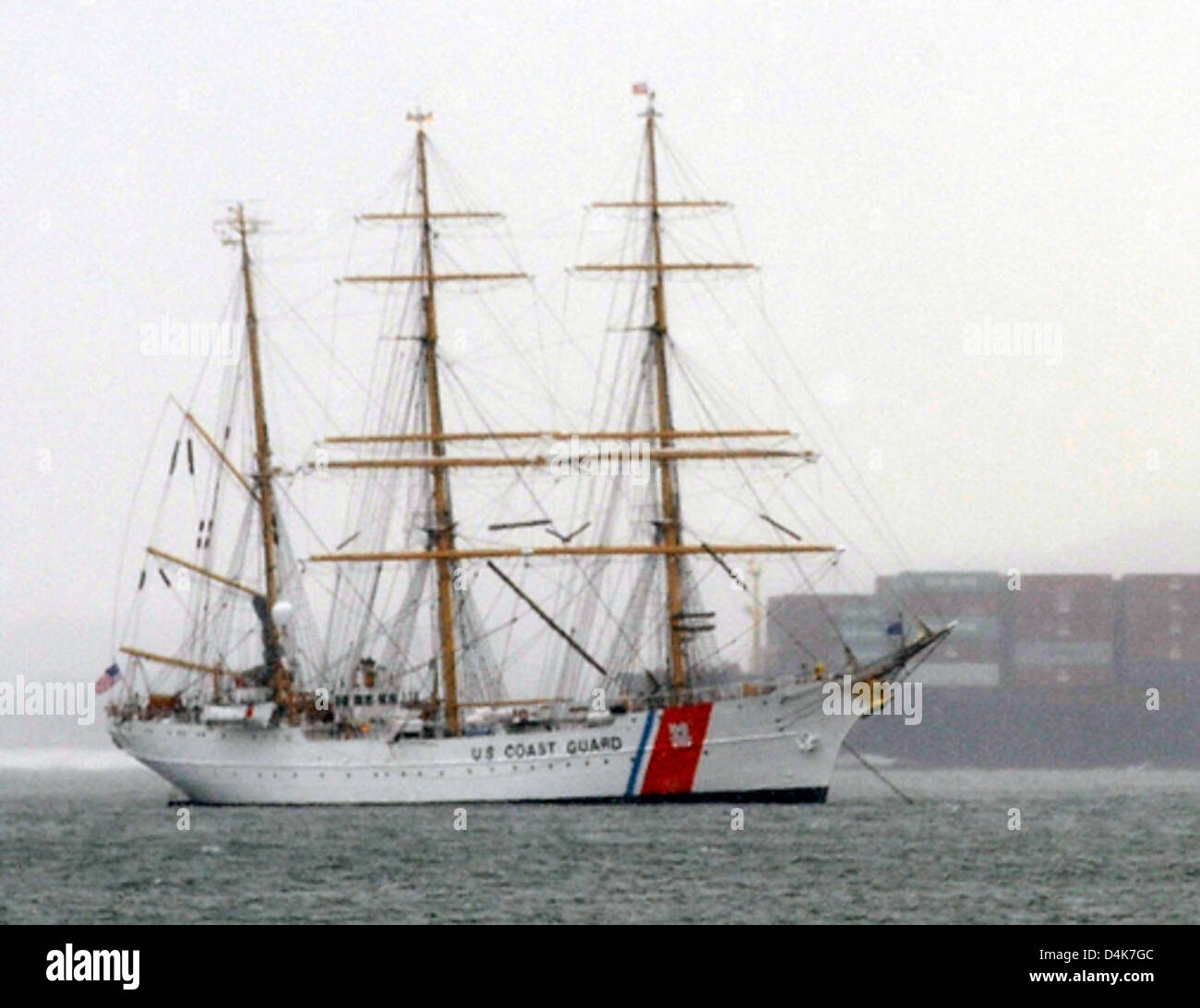 Us coast guard barque eagle hi-res stock photography and images - Alamy