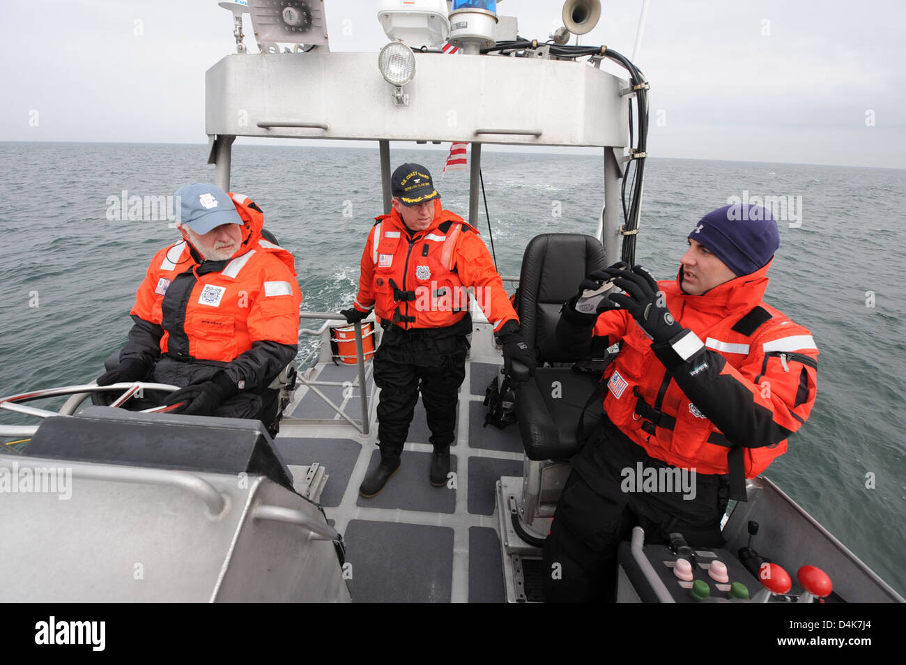 Congressman Timothy Bishop visits the Coast Guard Station Montauk and ...