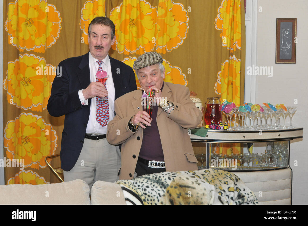 Earls Court, London, UK. 15th March 2013. John Challis and 'Del Boy ...