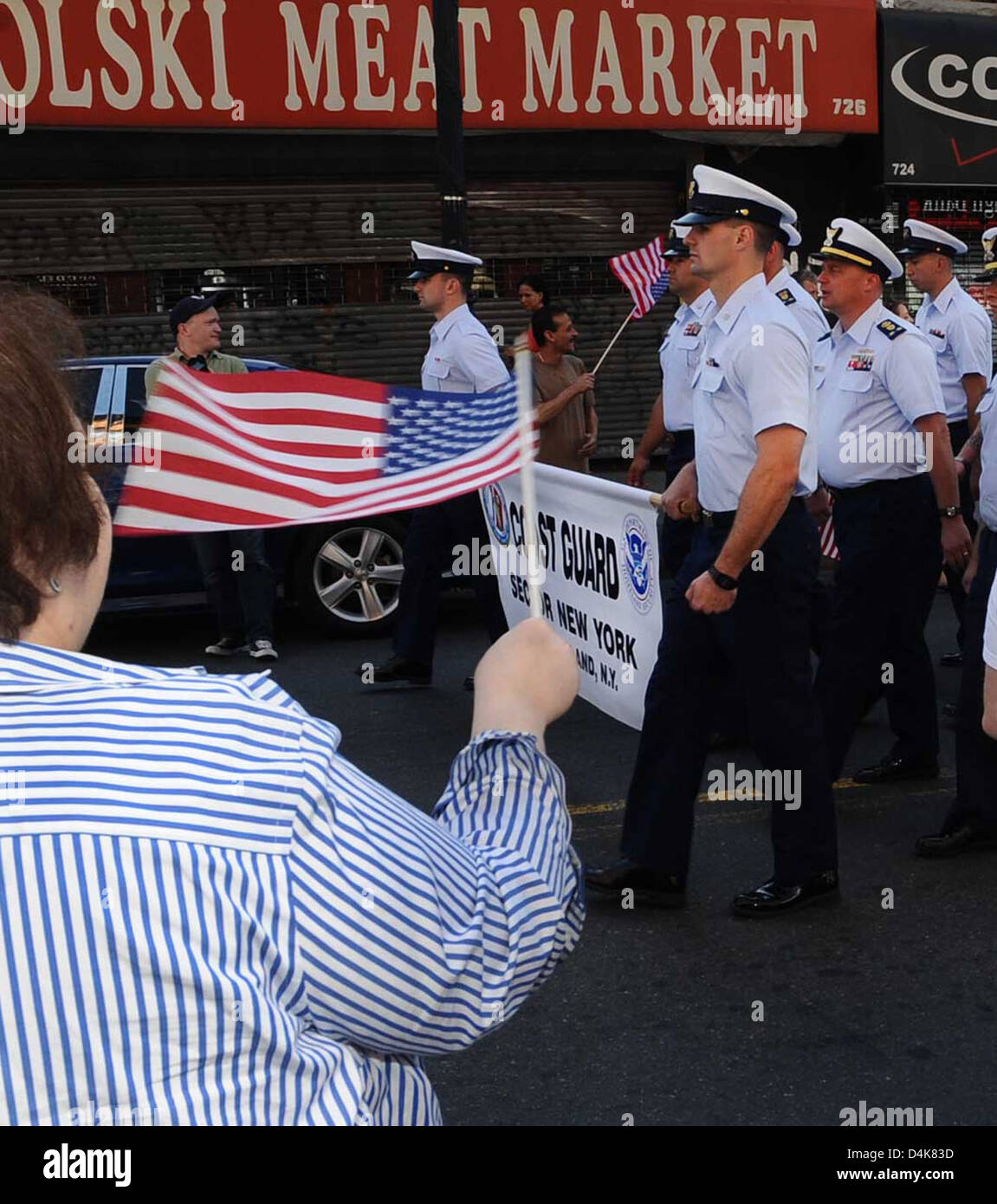 Memorial day parade honors hi-res stock photography and images - Alamy