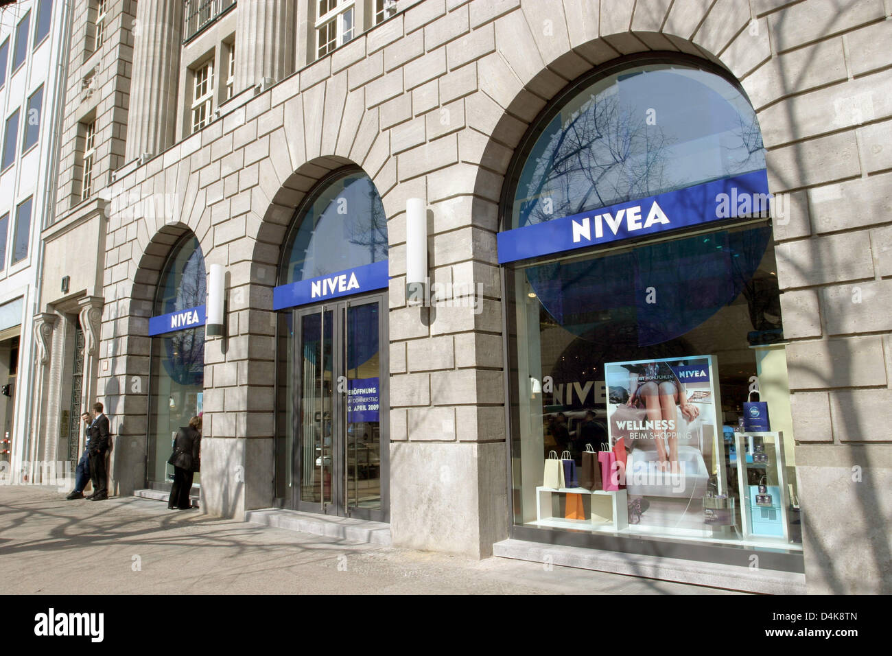 The picture shows the Nivea House which was opened in Berlin, Germany ...