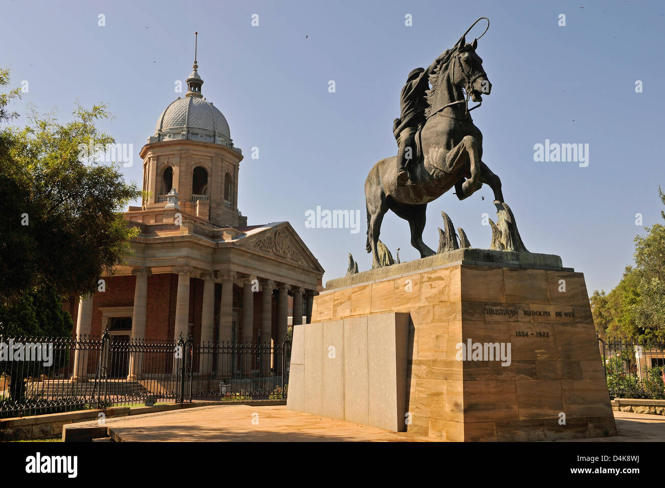 The picture shows an administration building in neoclassical style and ...
