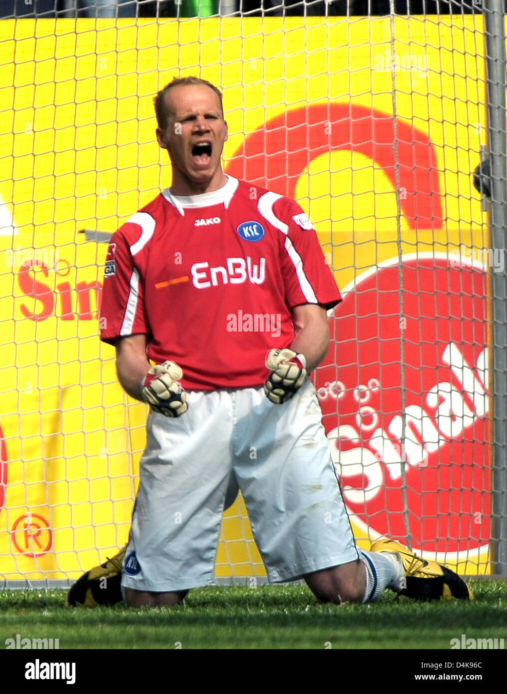 Angry goalkeeper hi-res stock photography and images - Alamy