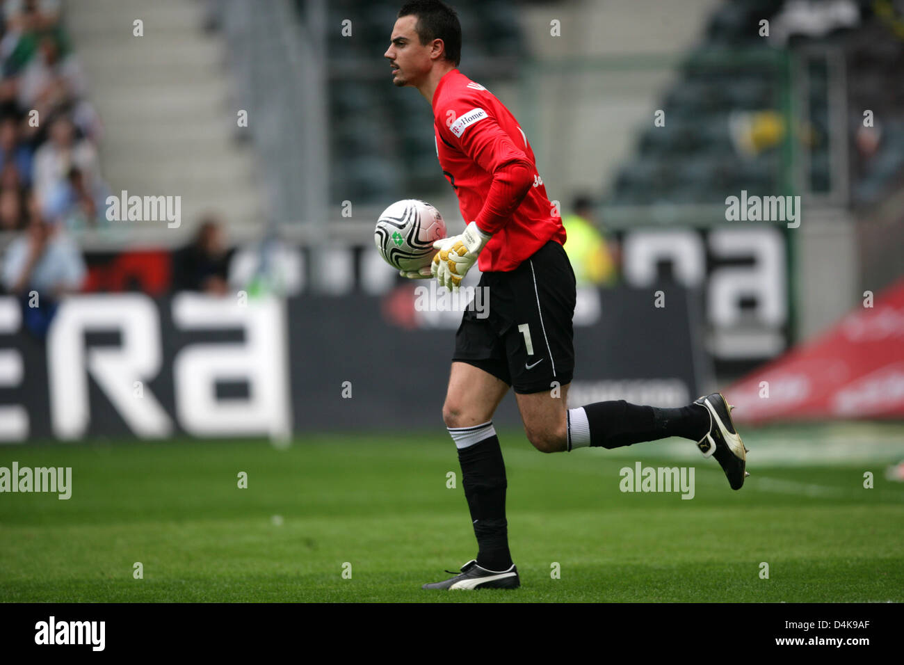 Wolfsburg?s goalkeeper Diego Benaglio shown in action during the ...