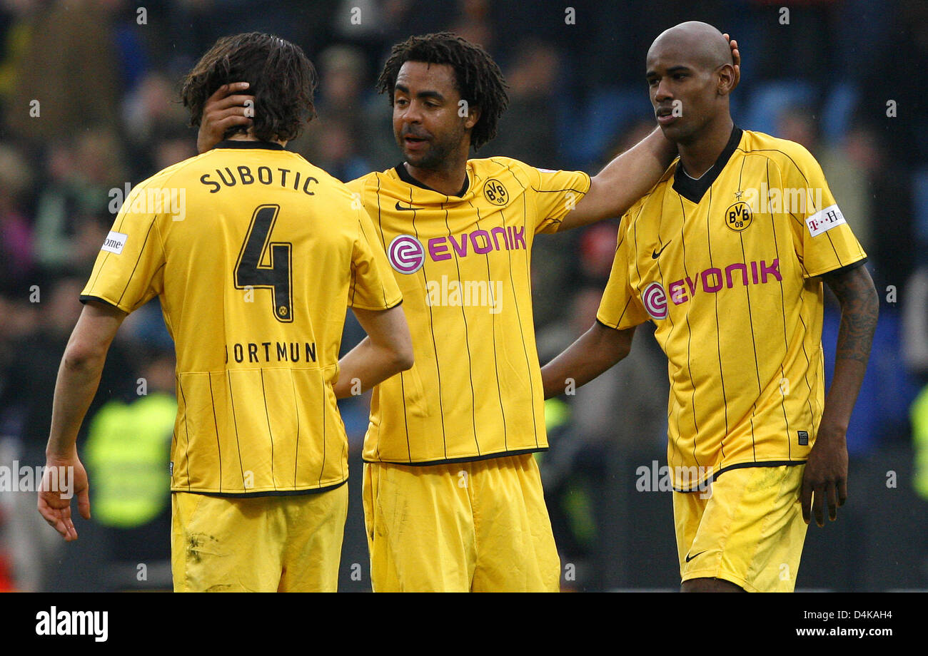 Neven subotic borussia dortmund after hi-res stock photography and ...