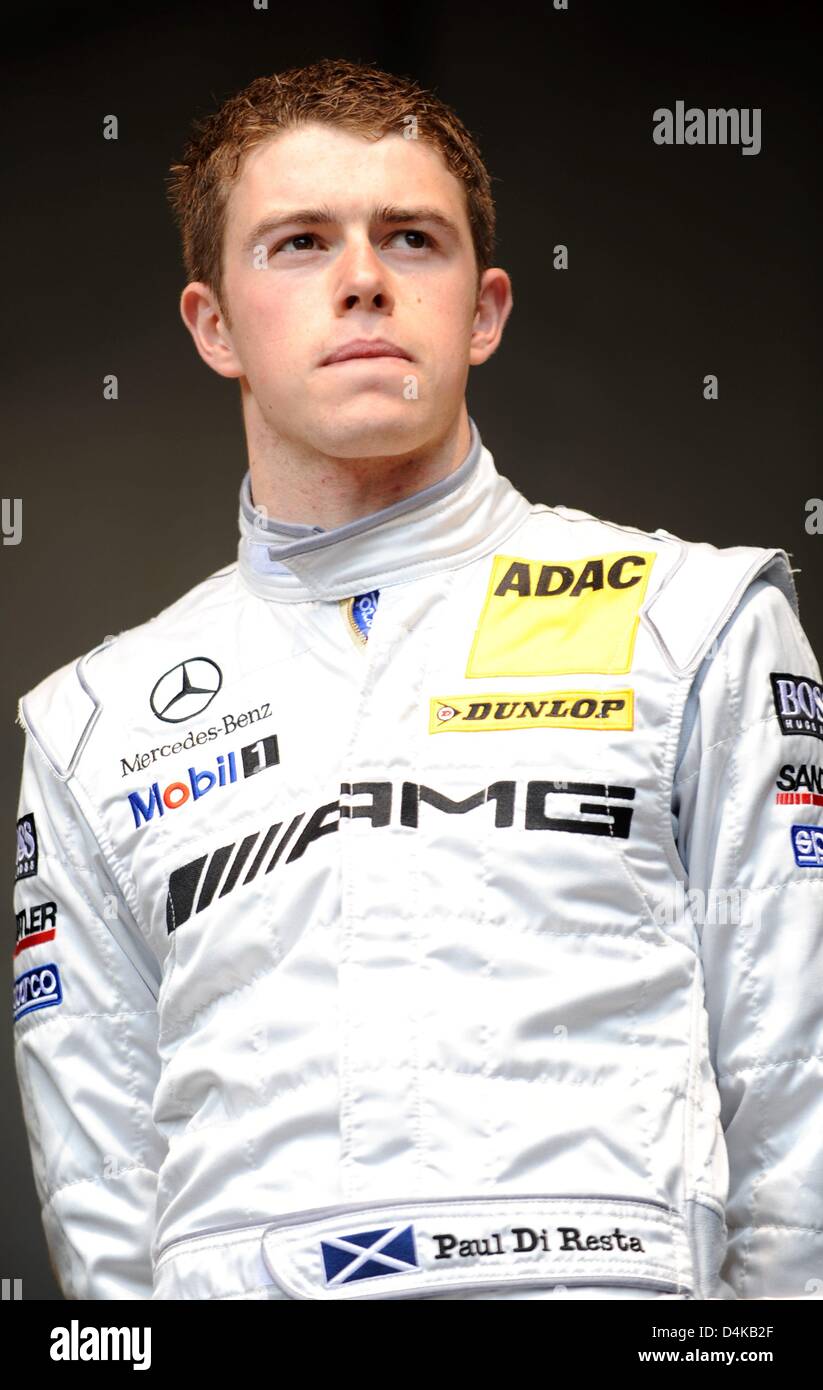 Scottish race driver Paul di Resta of Team H.W.A. AG pictured during ...