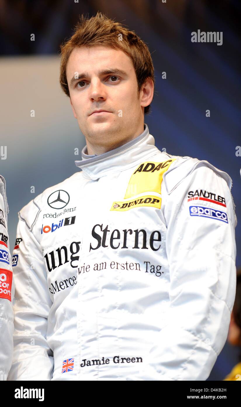 British race driver Jamie Green of Team Persson Motorsport pictured ...
