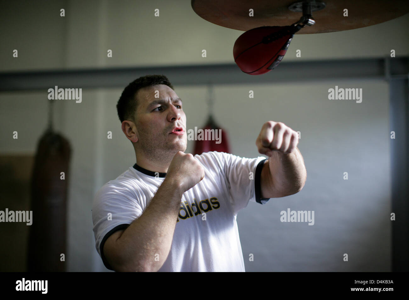 The picture shows boxing world champion Ruslan Chagaev during a photo ...