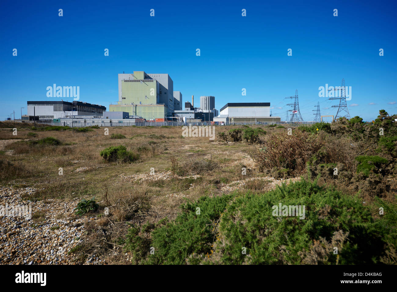 Dungeness Kent UK Power Station Stock Photo - Alamy
