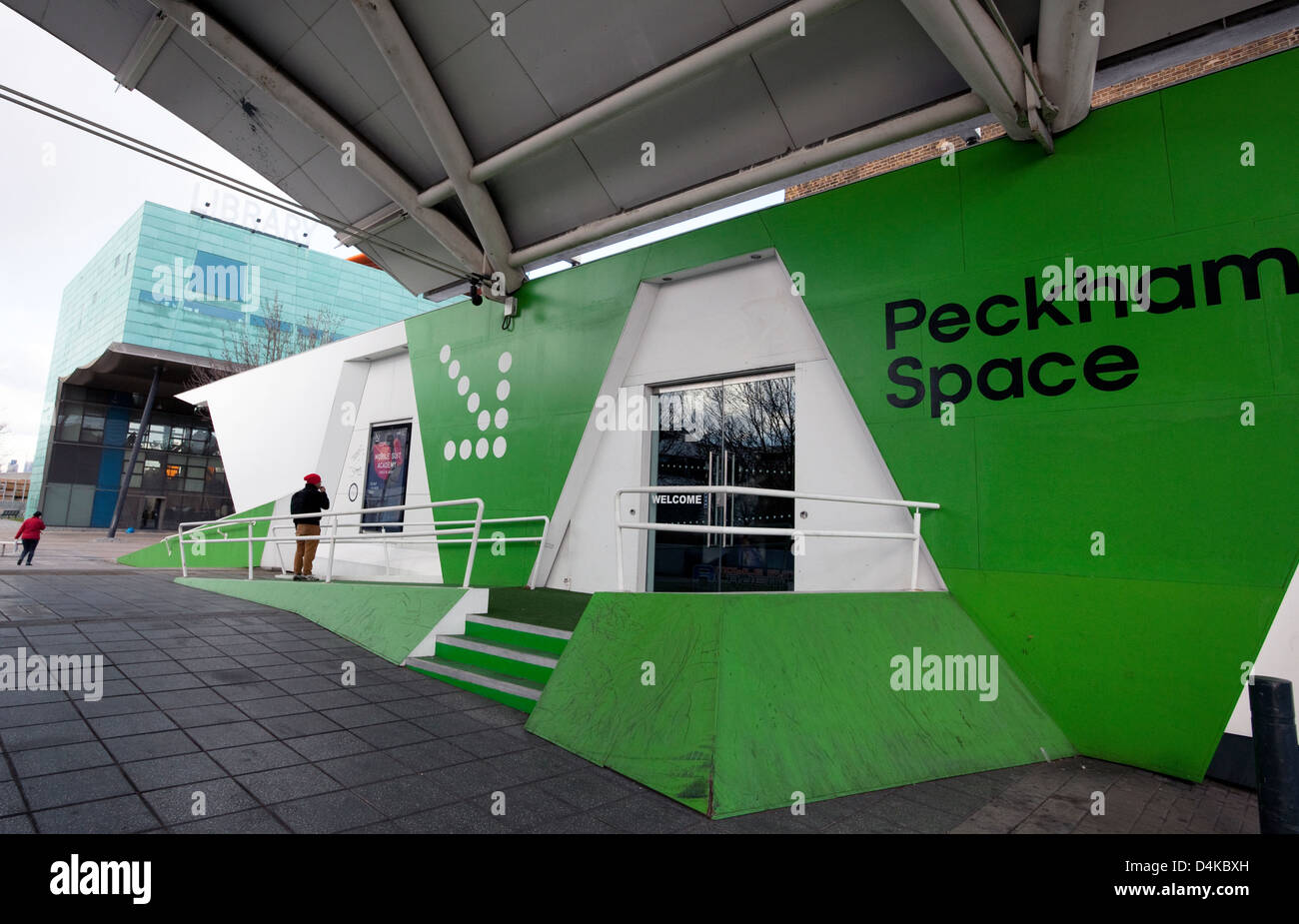 Peckham Space arts venue, South London Stock Photo - Alamy
