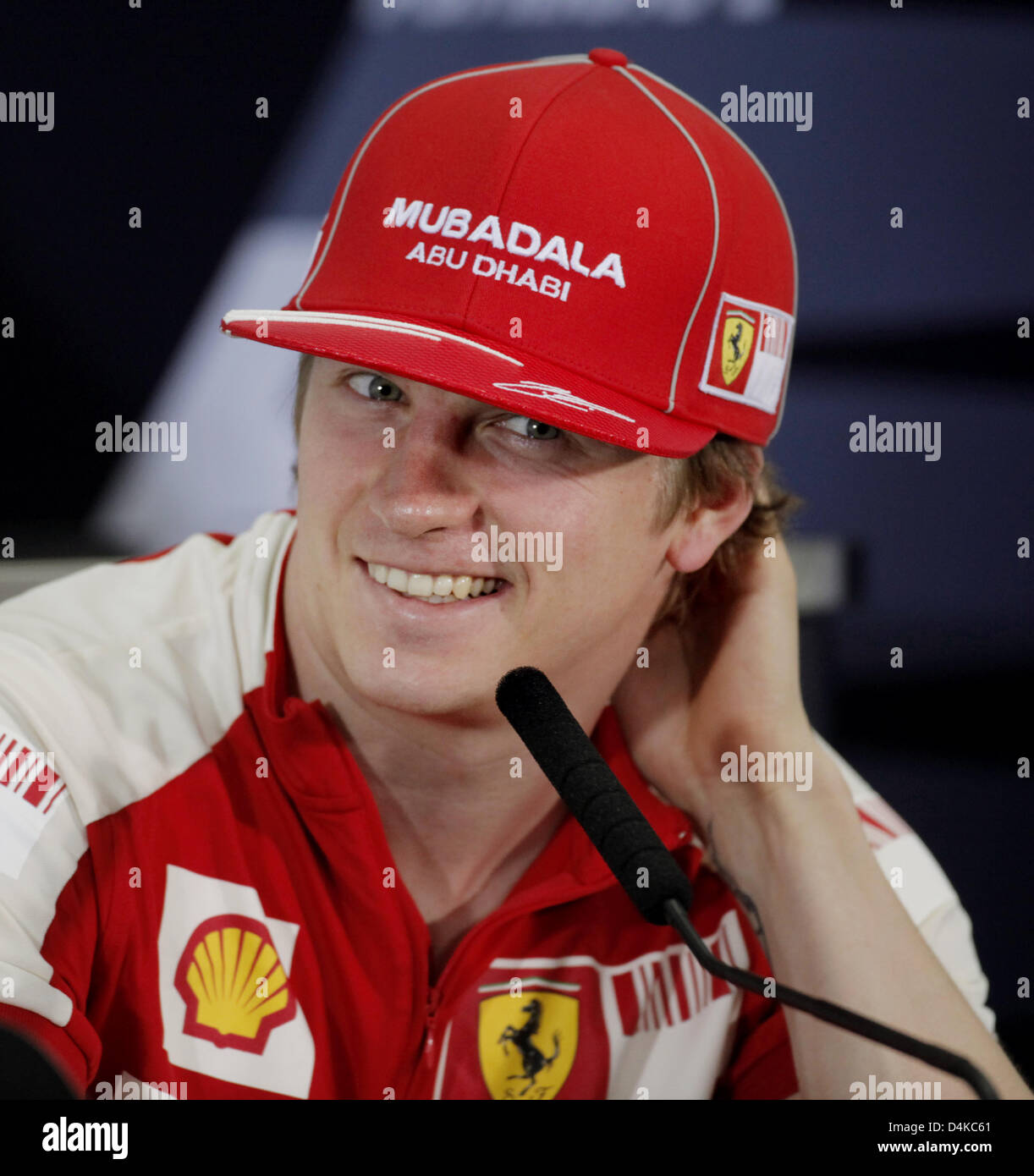Finnish Formula One driver Kimi Raikkonen of Ferrari pictured during a ...