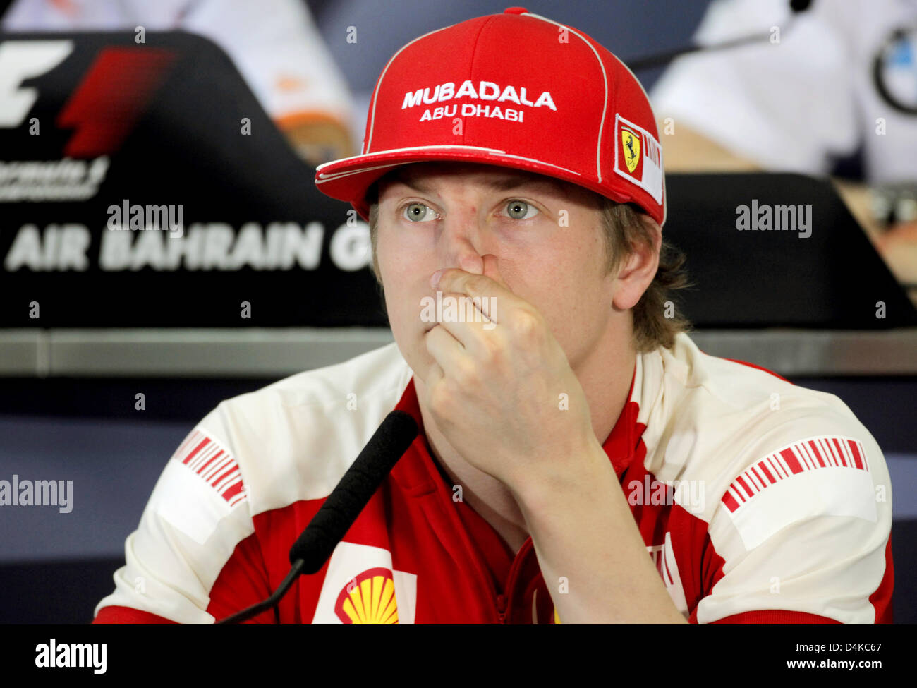 Finnish Formula One driver Kimi Raikkonen of Ferrari pictured during a ...