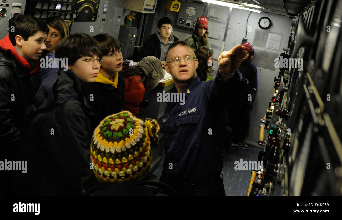 CGC Sturgeon Bay tour Stock Photo - Alamy