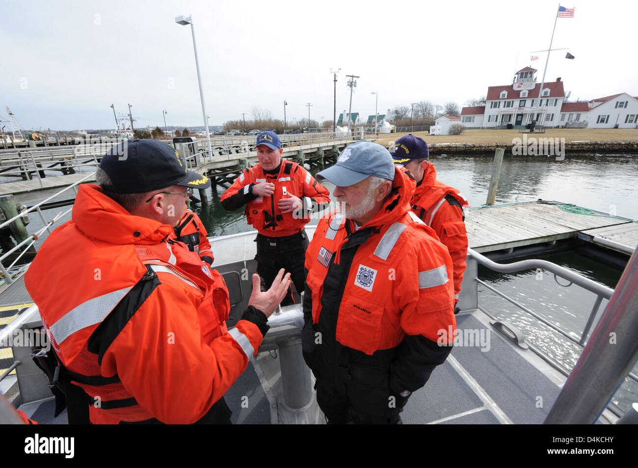 Captain Ronan of the Coast Guard describes the capabilities of the 47 ...