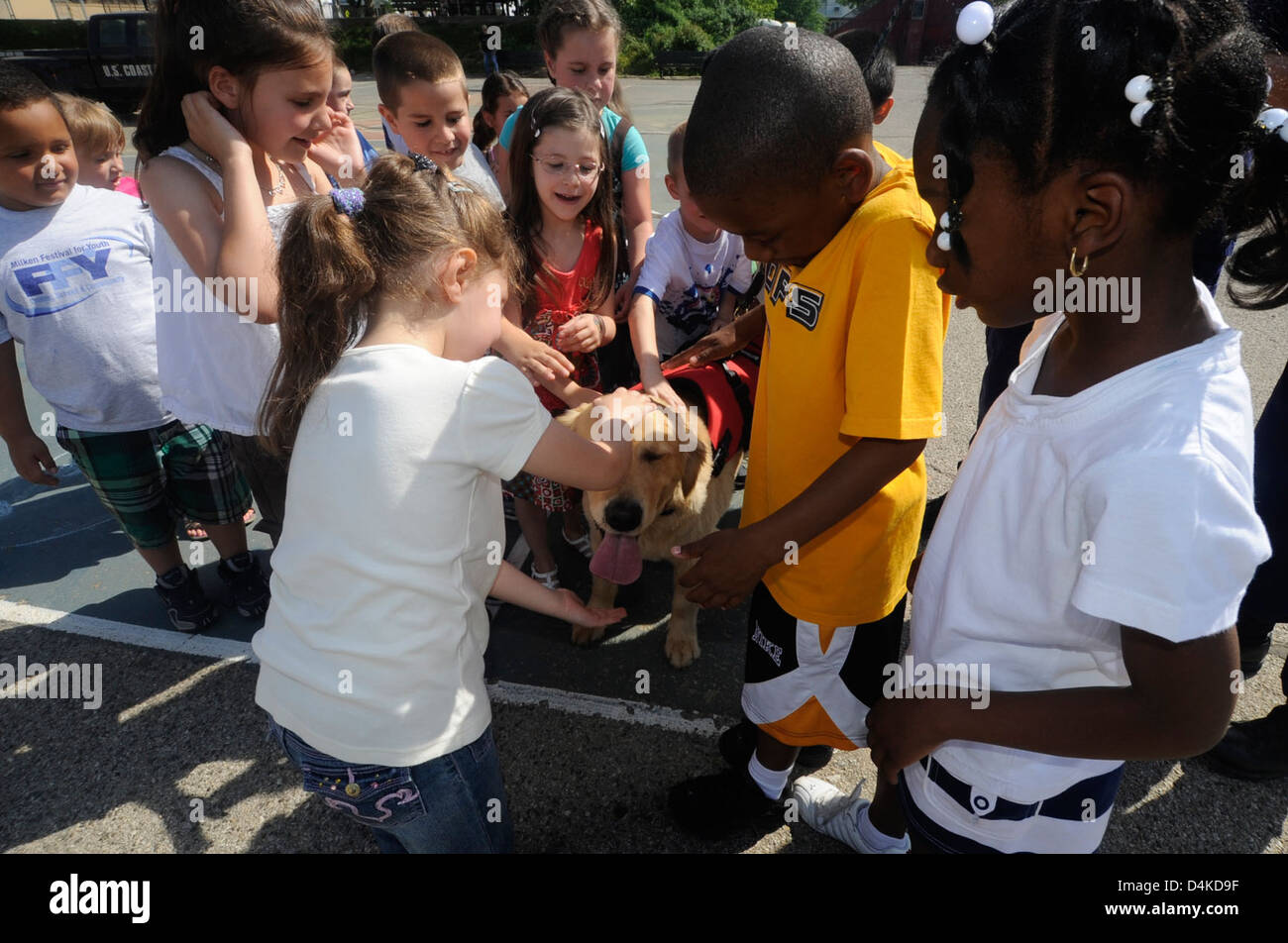 During National Safe Boating Week, students from Public School 53 in ...