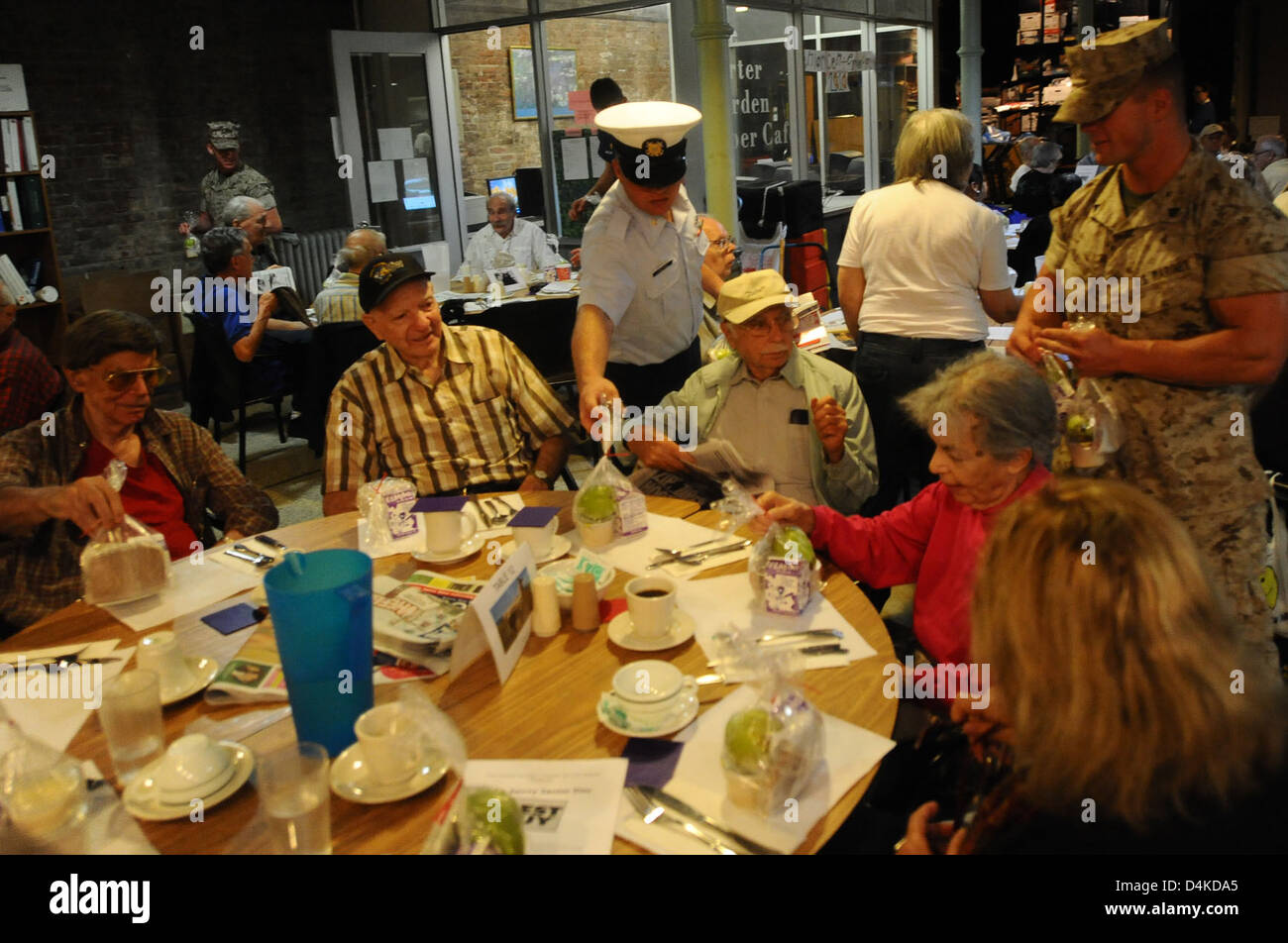 The Carter Burden Luncheon Club collaborates with the Coast Guard in ...