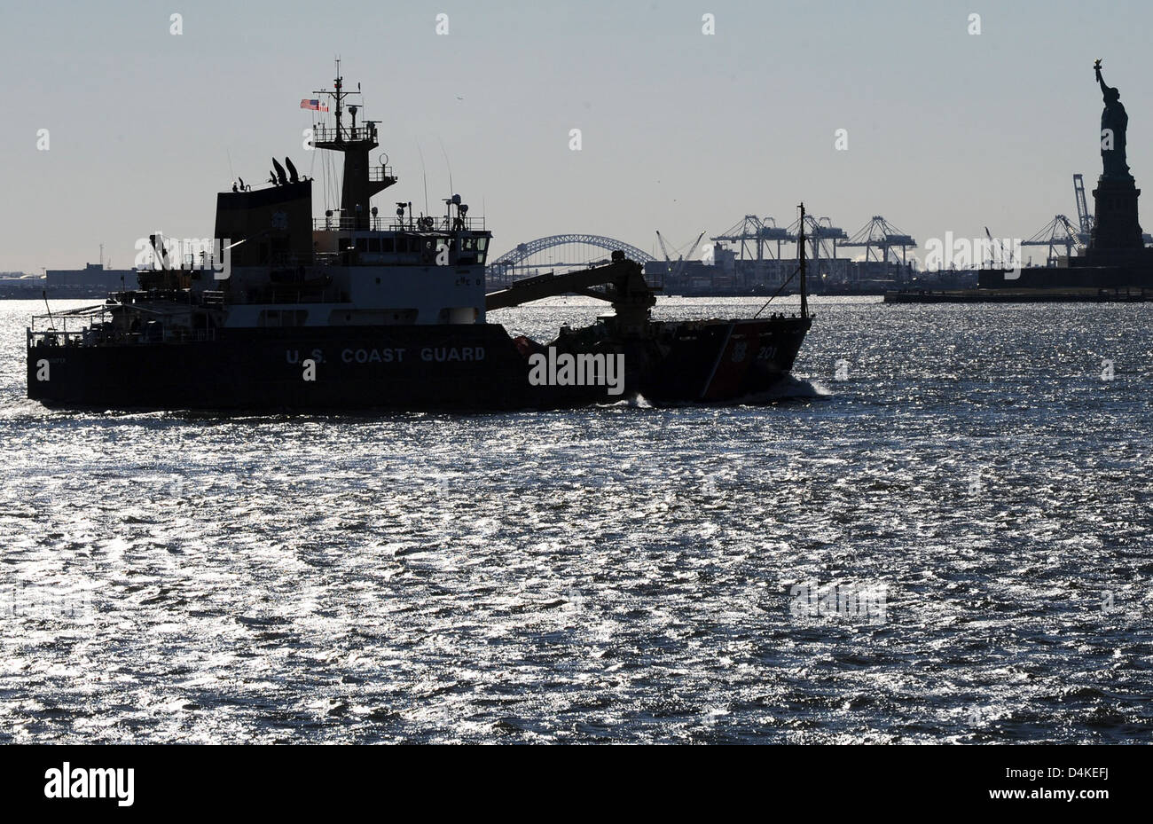 The U.S. Coast Guard Cutter Juniper completed a successful transit ...