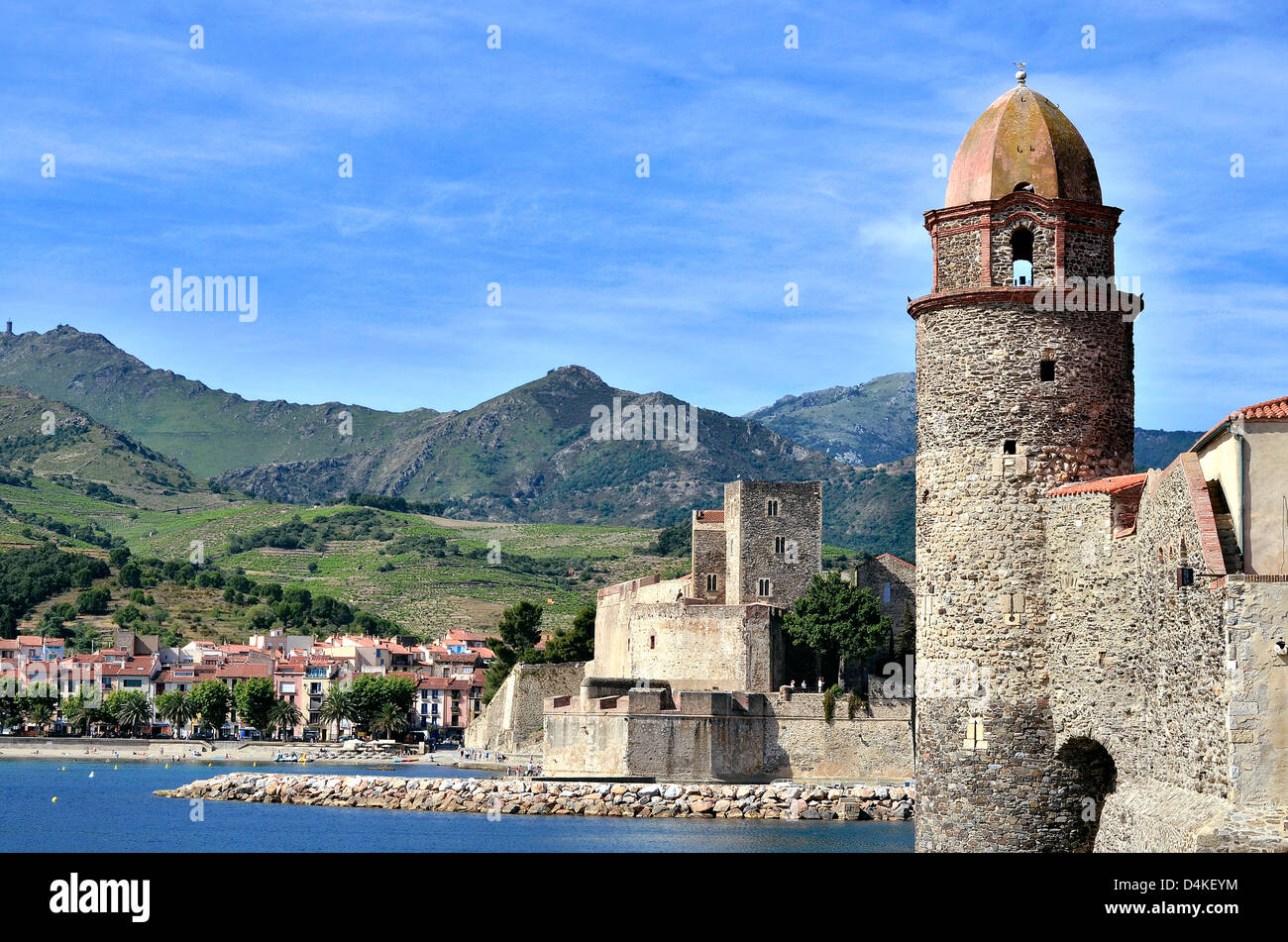 Royal castle of collioure hi-res stock photography and images - Alamy