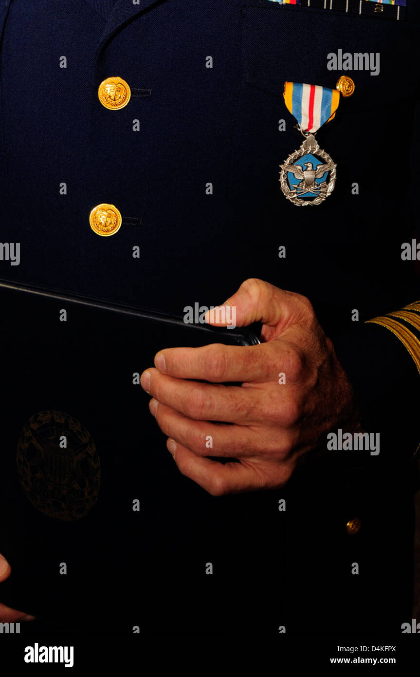 Defense meritorious service medal hi-res stock photography and images ...
