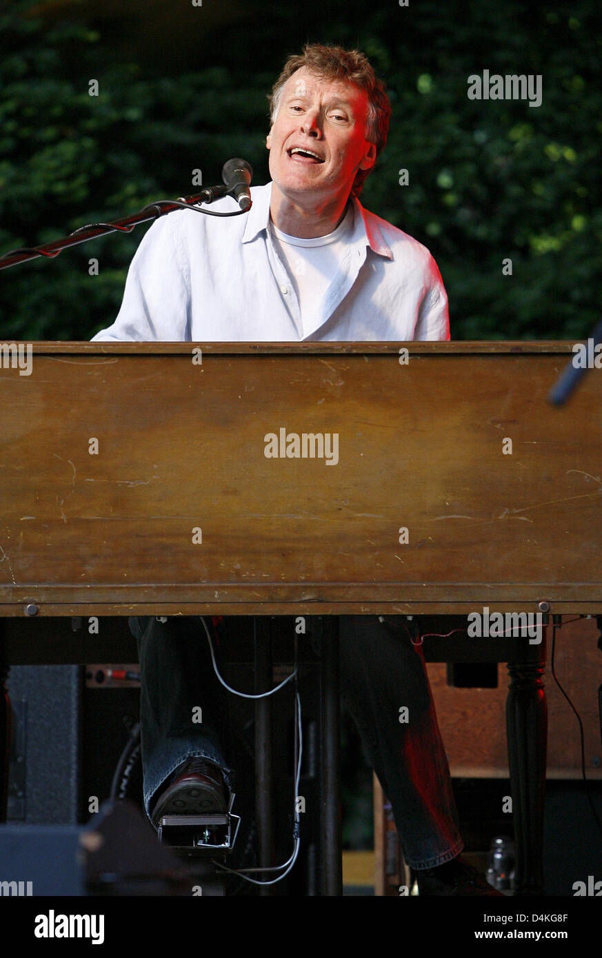 British musician Steve Winwood performs at the first concert of his ...
