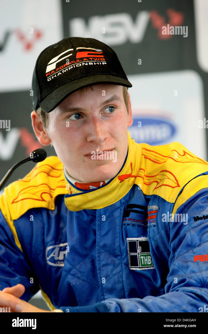 British Formula Two driver Henry Surtees of Barber Motorsports Team ...