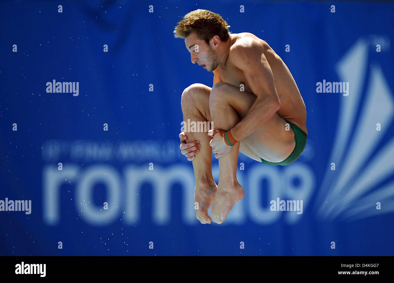 Australia?s Matthew Mitcham dives off the 10m board at the FINA World ...