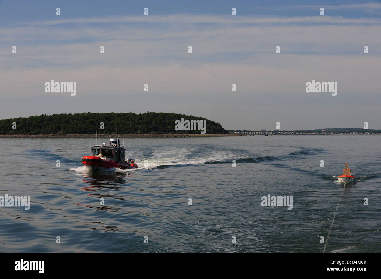Coast Guard trains with less-than-lethal weapons Stock Photo - Alamy