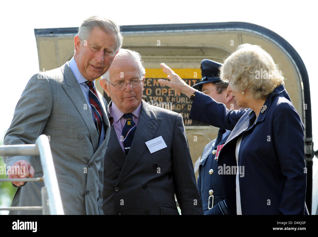 Britain?s Prince Charles (L) and his wife Camilla Duchess of Cornwall ...