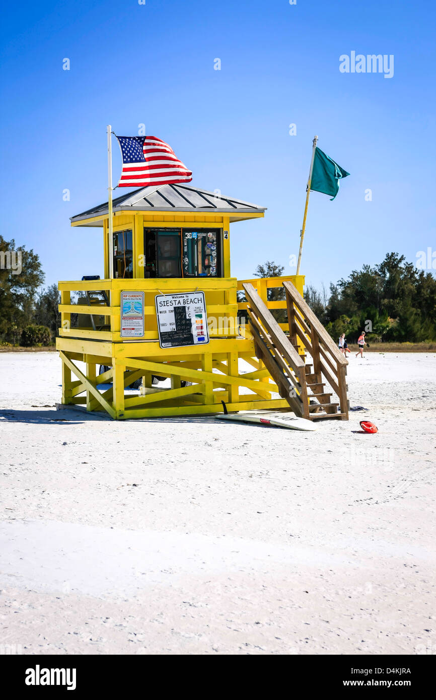 Siesta key lifeguard hi-res stock photography and images - Alamy