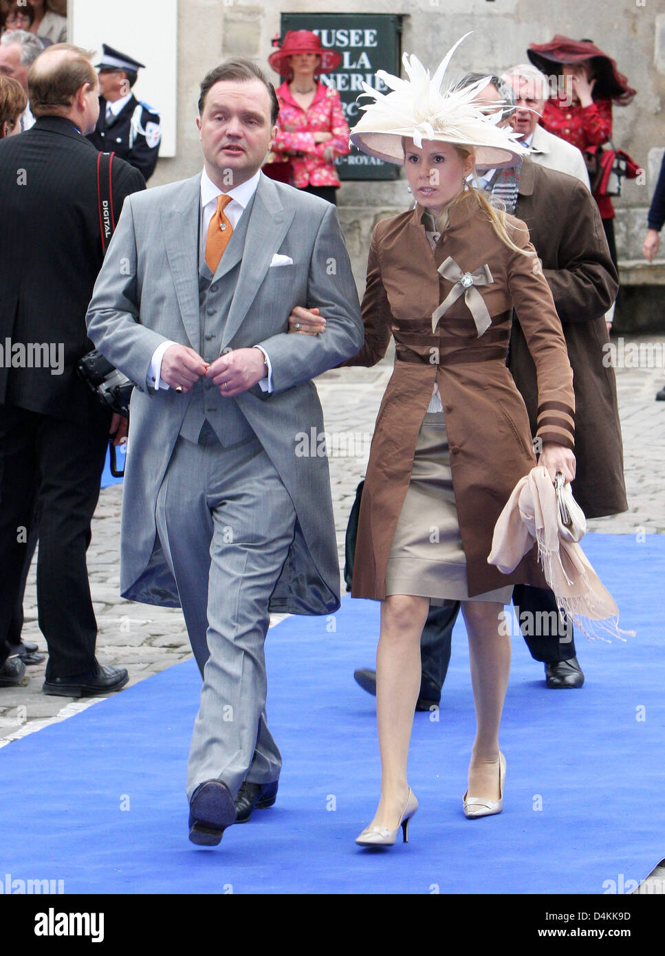 Alexander Prince of Schaumburg-Lippe and his wife Nadja Anna attend the ...