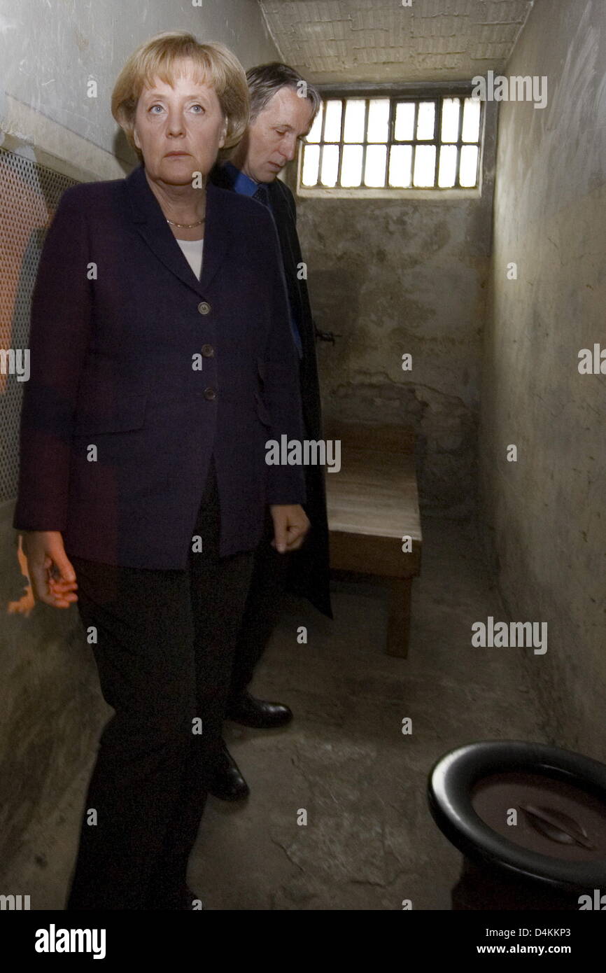 German Chancellor Angela Merkel visits former GDR?s state security ...