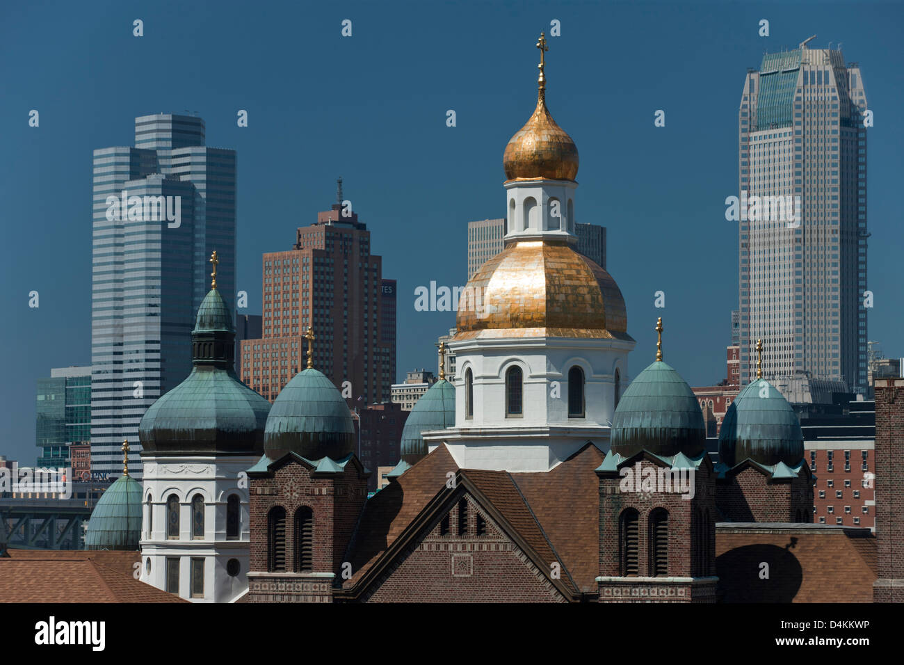 DOMES SAINT JOHN THE BAPTIST UKRAINIAN CHURCH SOUTH SIDE PITTSBURGH ...
