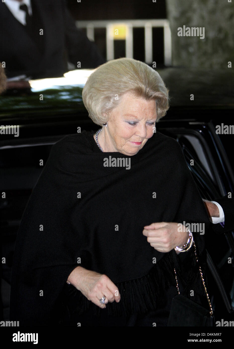 Queen Beatrix of the Netherlands attends the memorial service for the ...