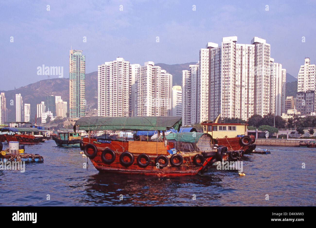 hong kong harbour Stock Photo - Alamy