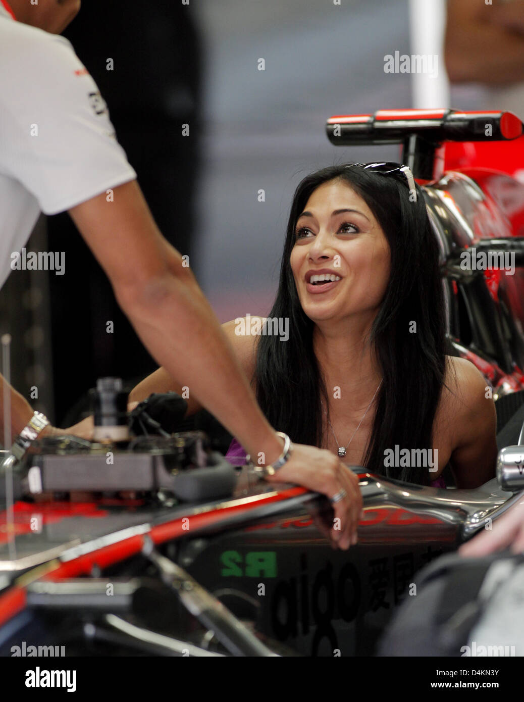 Nicole Scherzinger of US band ?Pussycat Dolls? and girlfriend of ...