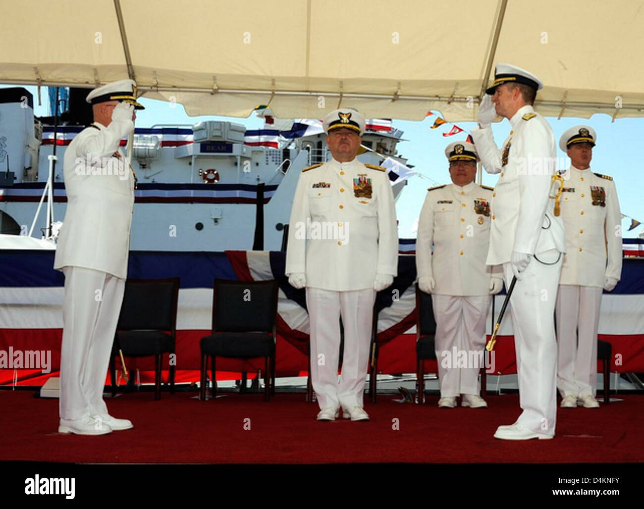 Coast guard atlantic area change hi-res stock photography and images ...