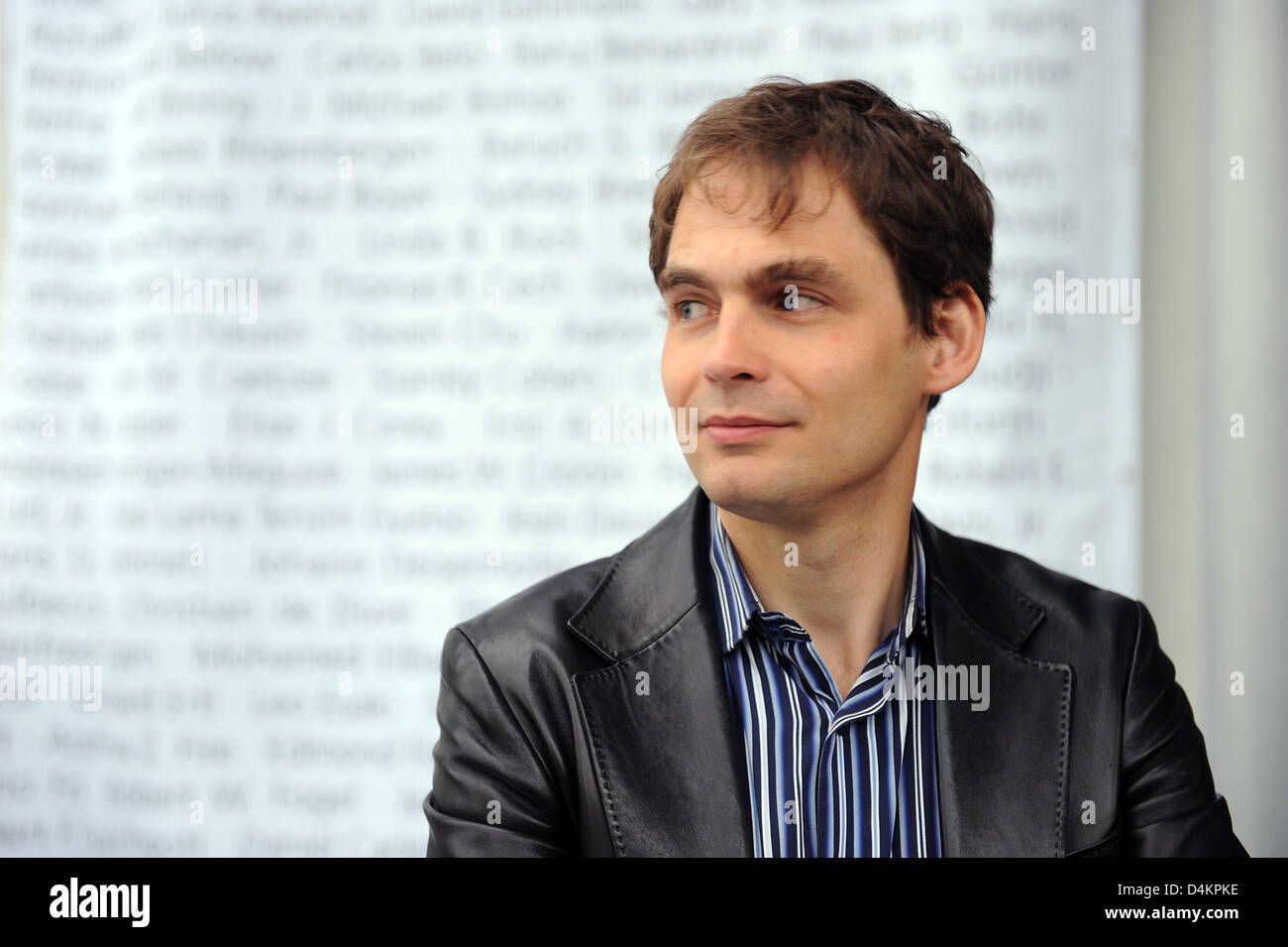 German photoghrapher peter badge poses hi-res stock photography and ...